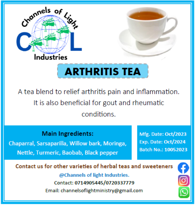 Arthritis Tea – COL MINISTRY KENYA