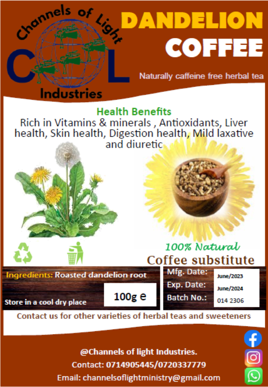 Dandelion Coffee – COL MINISTRY KENYA